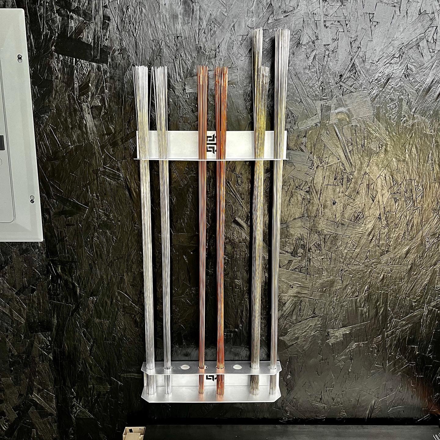 Filler rod bracket - Brockett Built